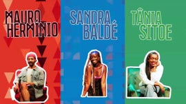 Sandra Baldé, Mauro Herminío e Tânia Sitoe - Juro Que Aconteceu - Talk ...