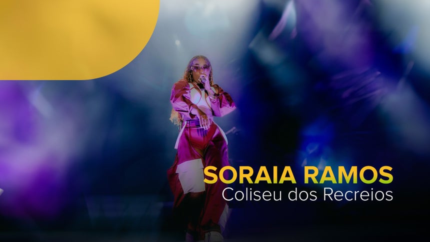Concerto Soraia Ramos - Cocktail Tour 2024 de 19 jul 2025 - RTP Palco