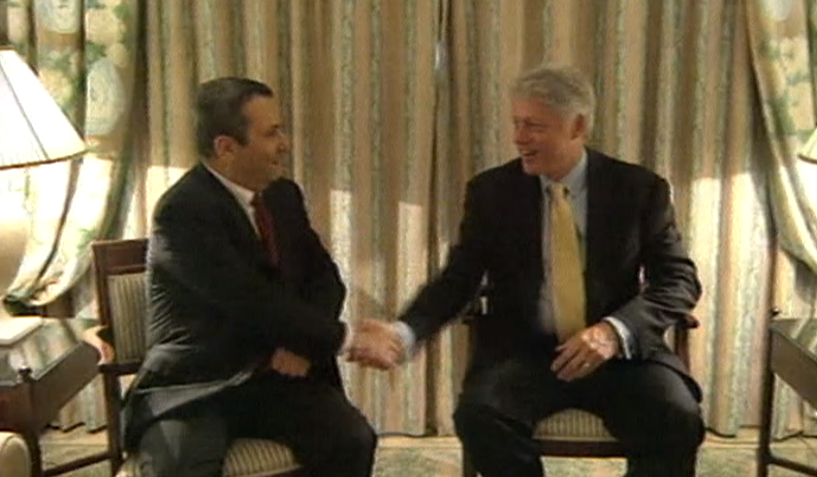 Reunião entre Bill Clinton e Ehud Barak – RTP Arquivos