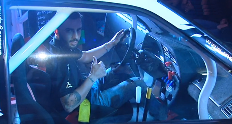 Novo carro do piloto André Roque – RTP Arquivos