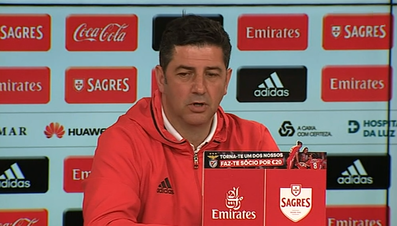 Conferência de imprensa de Rui Vitória – RTP Arquivos