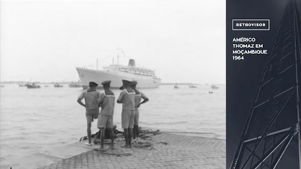 Américo Thomaz em Moçambique - Retrovisor, RTP Memoria - Canais TV - RTP