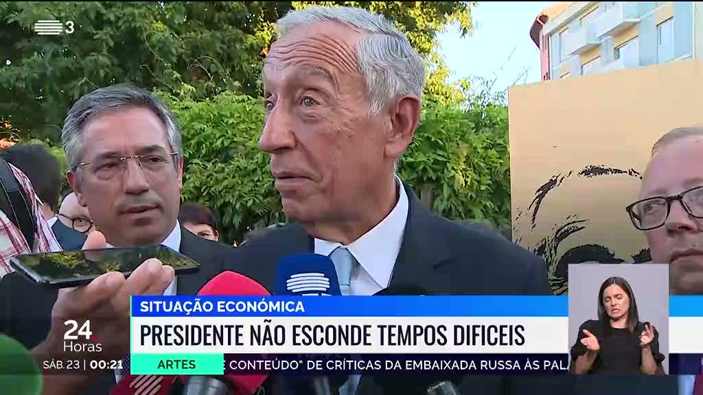 Marcelo em Fafe. Presidente não esconde tempos difíceis