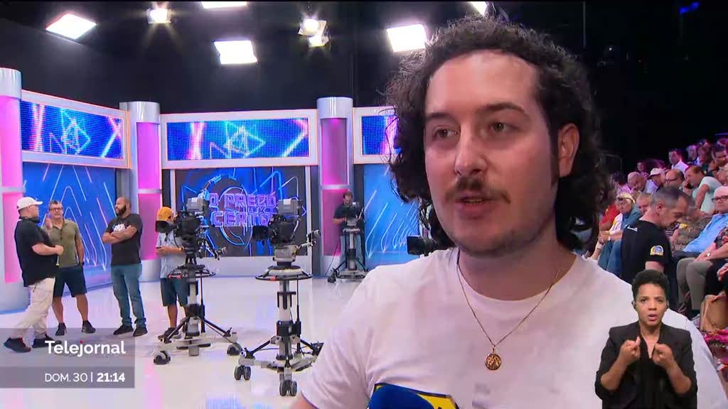 Novo single de Pedro Mafama foi gravado no Preço Certo