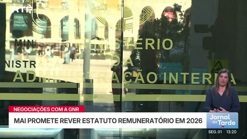 MAI retoma hoje negociações com sindicatos da PSP e associações da GNR