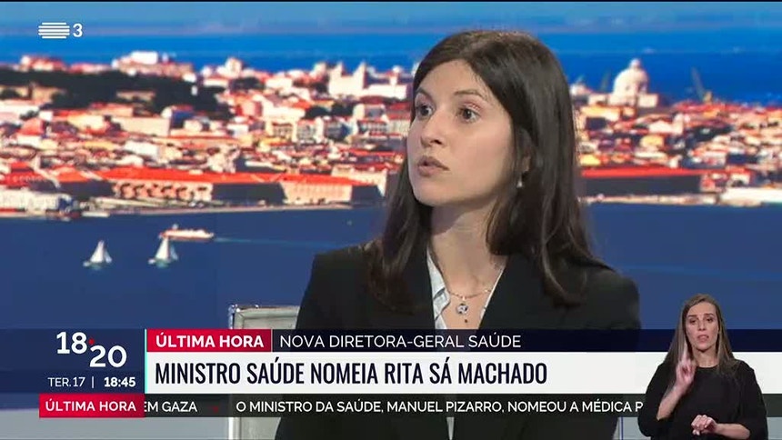 Médica Rita Sá Machado nomeada nova diretora-geral da Saúde