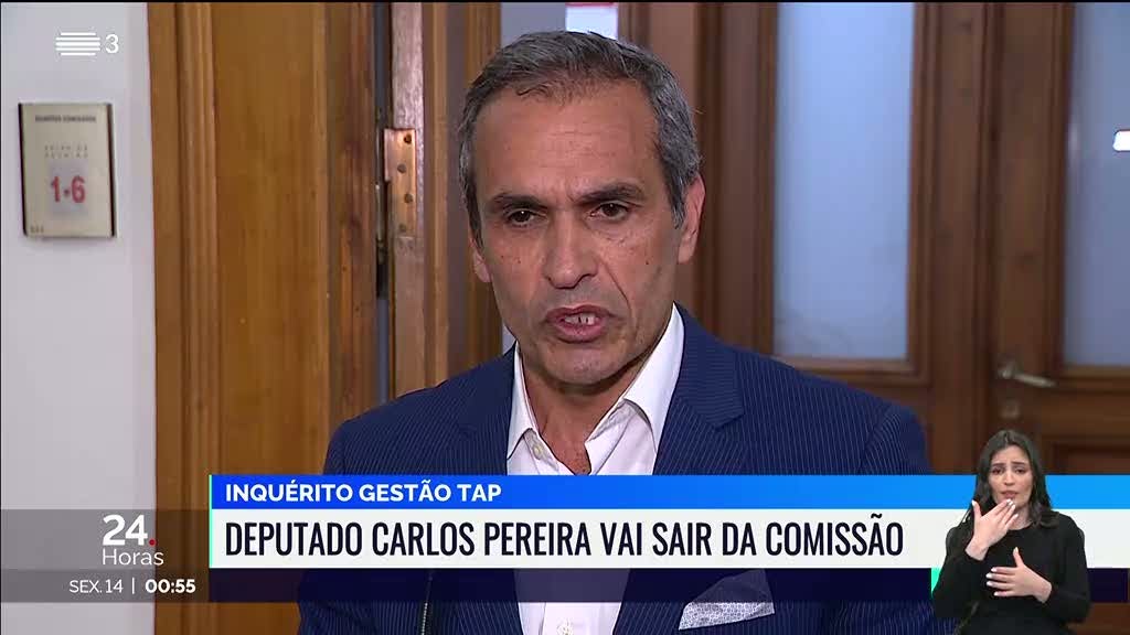 Carlos Pereira sai da comissão de inquérito à TAP após polémica com CGD