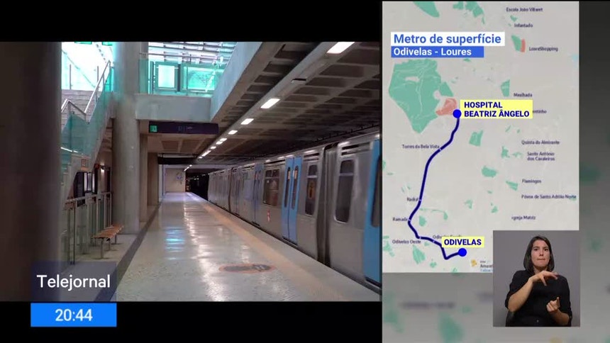 Metro de Lisboa alarga-se a Odivelas e Loures