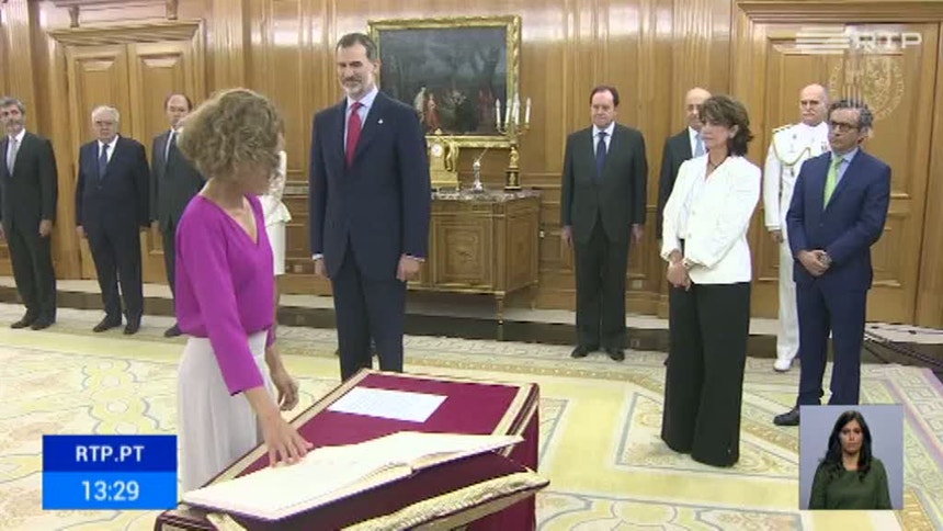 Novo Governo de Espanha tomou posse