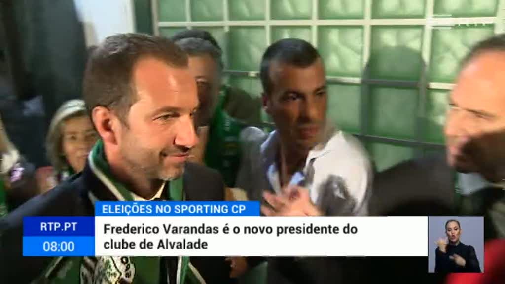 Frederico Varandas é o novo Presidente do Sporting