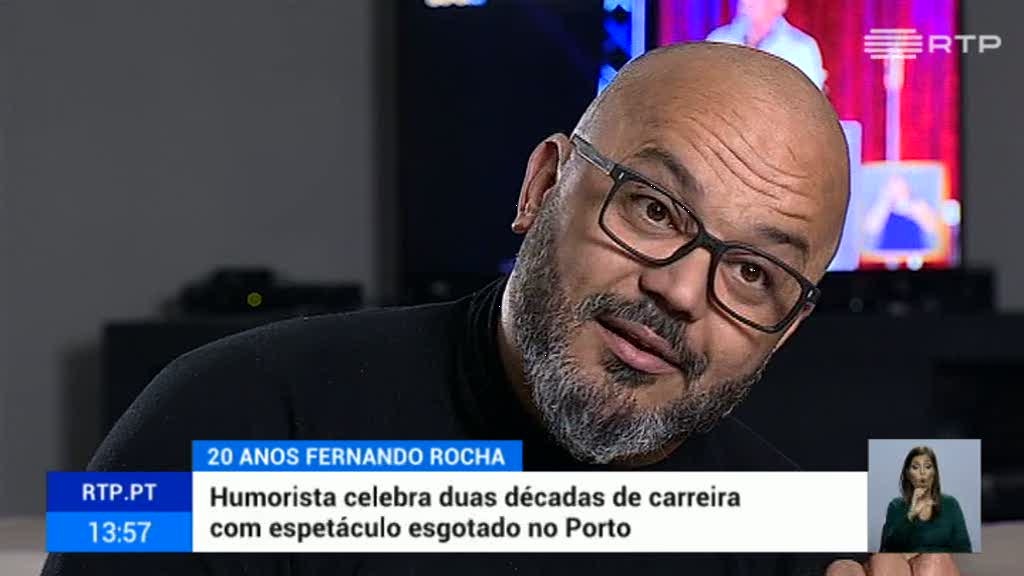 Fernando Rocha celebra 20 anos de carreira