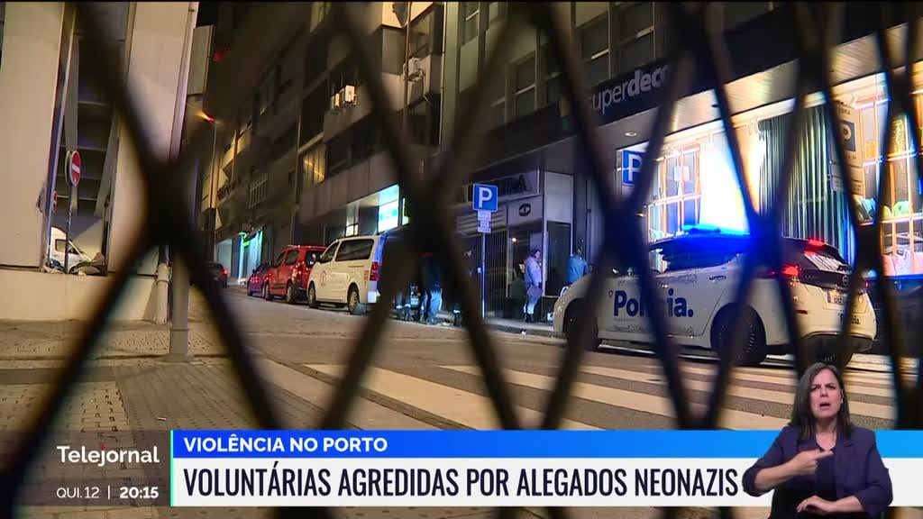 Voluntárias que distribuíam comida foram agredidas no Porto