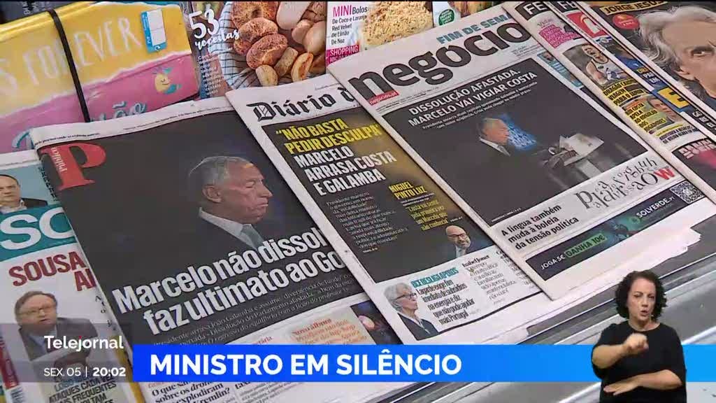 Galamba não se ouve após regresso ao Ministério