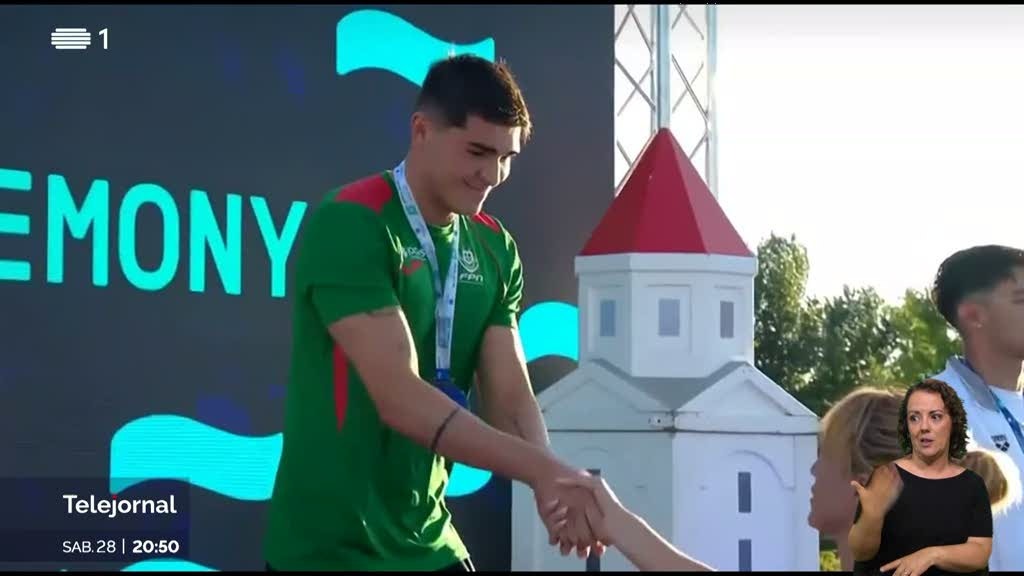 Diogo Ribeiro conquista terceira medalha no campeonato europeu de Sub 23
