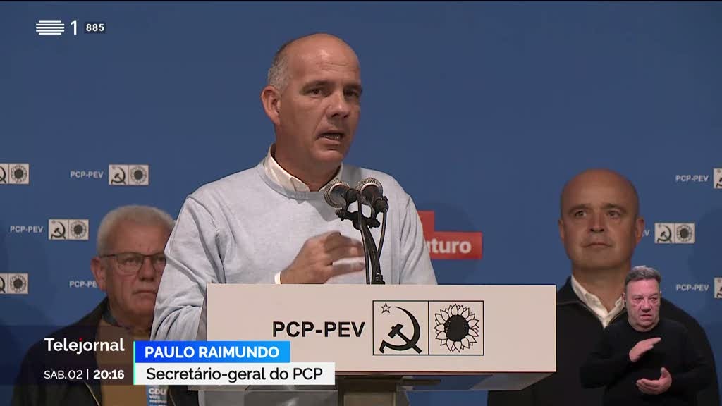 Paulo Raimundo acusou PS de ter elevado as bandeiras da direita