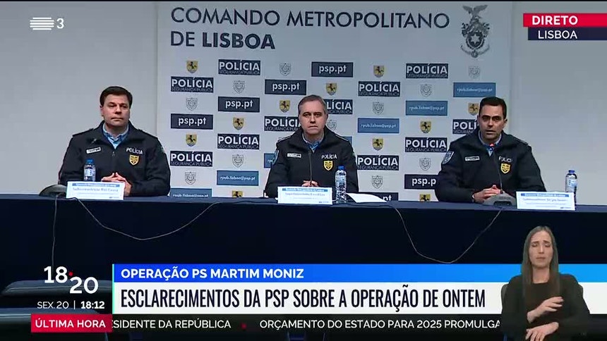 Psp Esclarece Que Tinha Operação No Martim Moniz Preparada Há Meses
