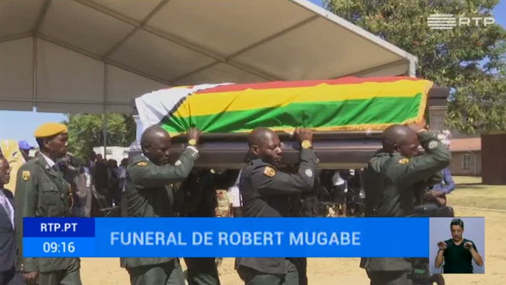 Funeral de Mugabe decorreu sábado na aldeia onde nasceu