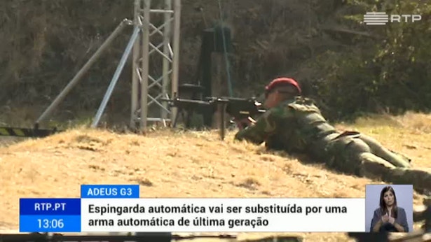 G3 chega ao fim. Militares com nova arma