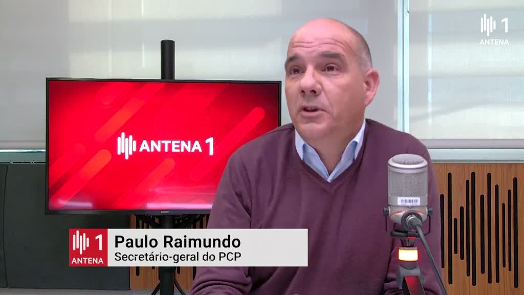 Paulo Raimundo à Antena1: os protagonistas não são indiferentes