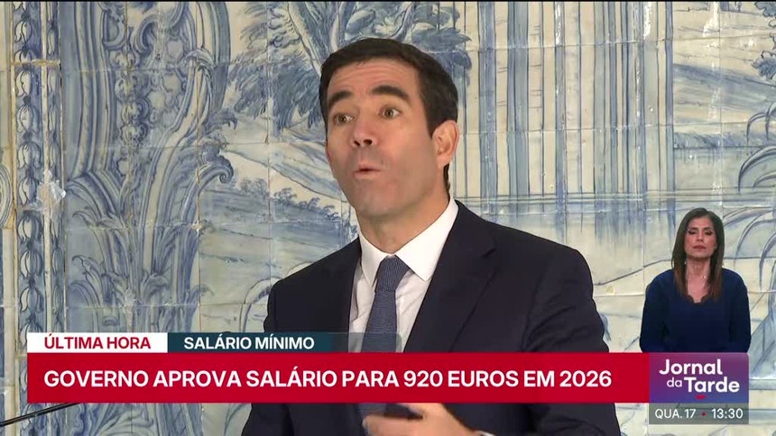 920 euros em 2026. Aprovada subida do salário mínimo estabelecida em ...