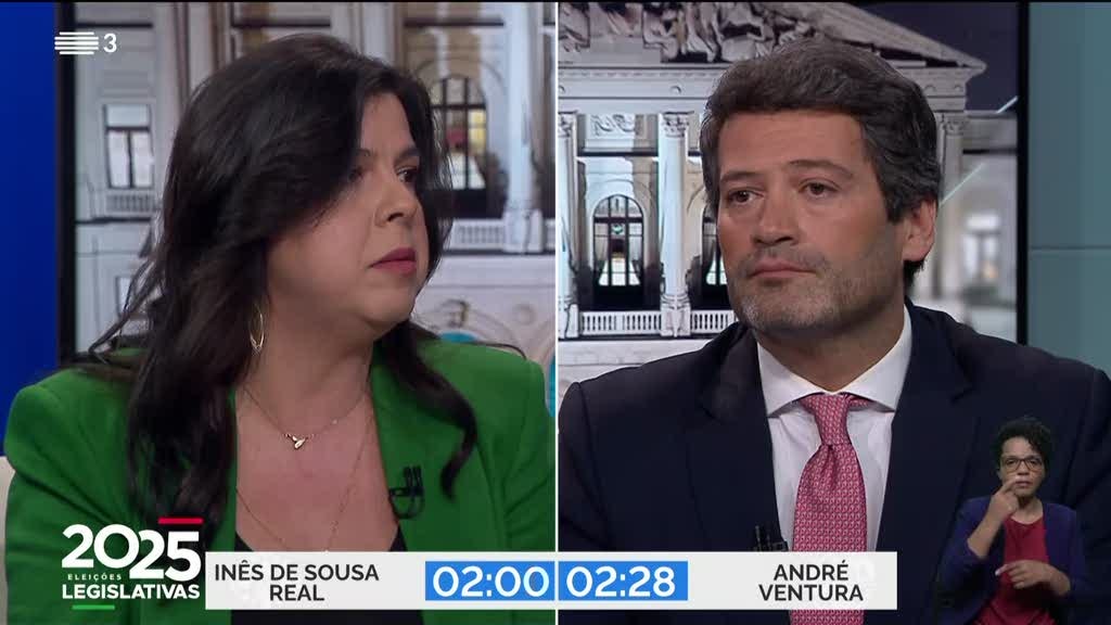 PAN "muleta" e Chega "de joelhos". Ventura e Sousa Real trocam ...