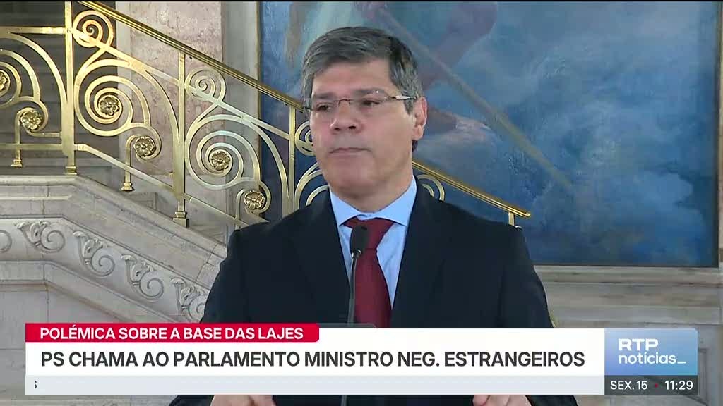 Base das Lajes. PS vai chamar o MNE ao parlamento com carácter de urgência