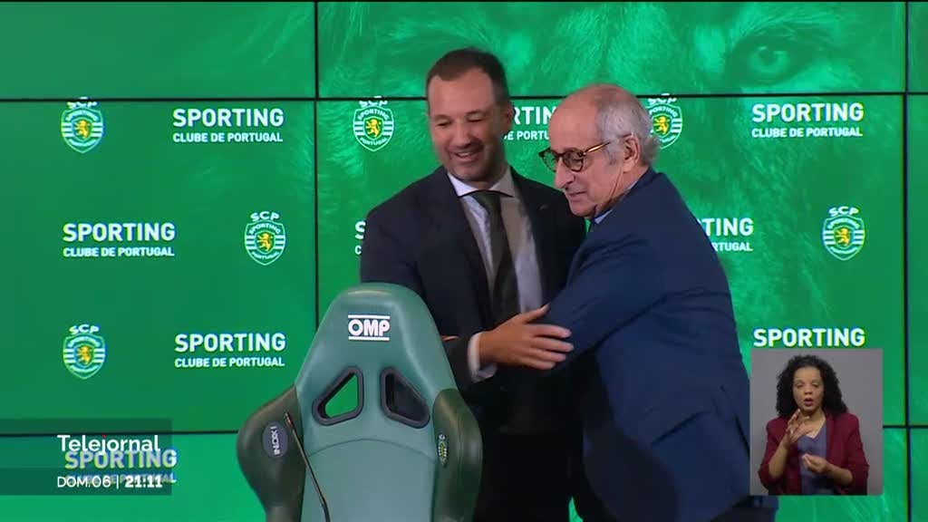 Frederico Varandas foi reeleito presidente do Sporting