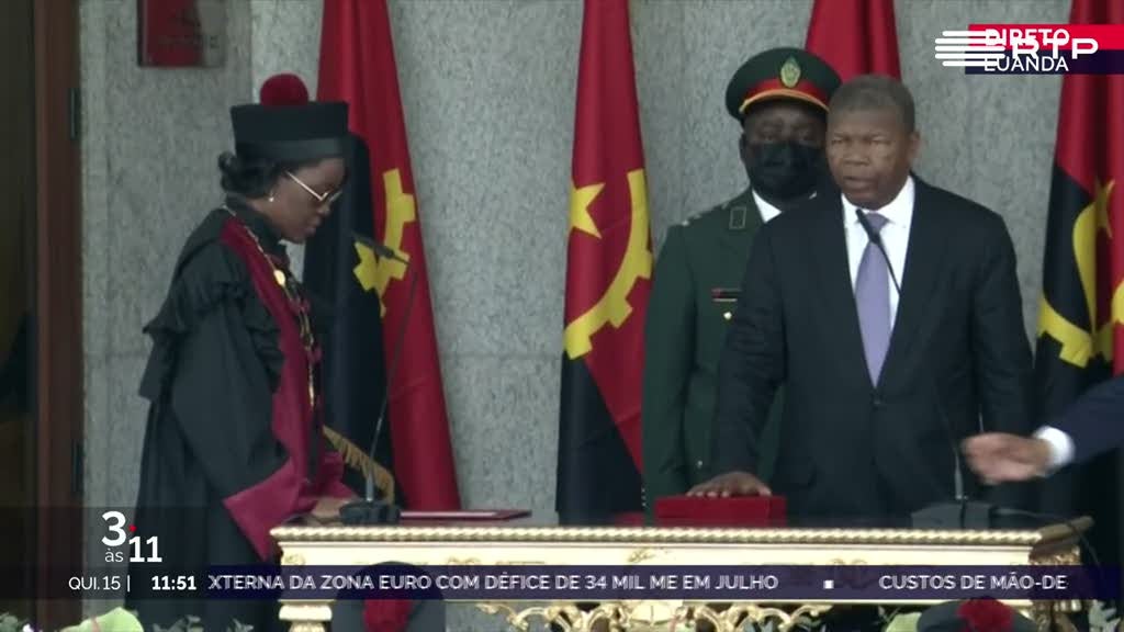 Angola. Presidente João Lourenço tomou posse para novo mandato
