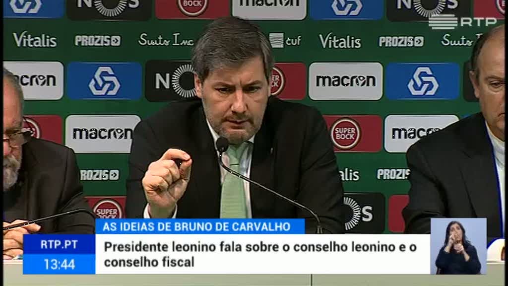 Presidente do Sporting quer extinguir Conselho Leonino