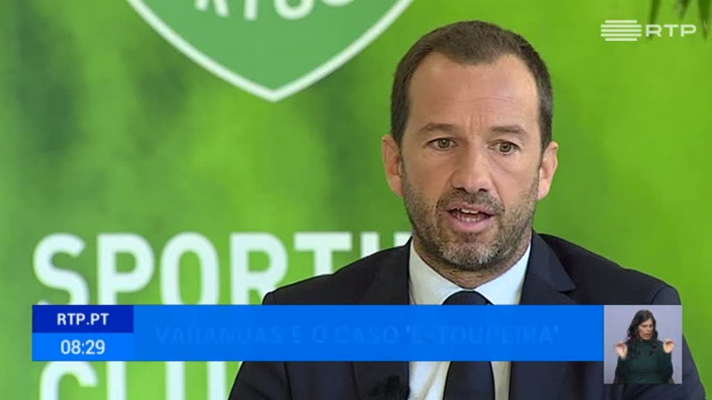 Presidente do Sporting assume que plantel leonino tem qualidade reduzida