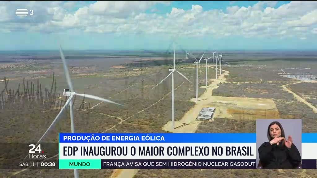 Energia Eólica. EDP inaugurou o maior complexo no Brasil