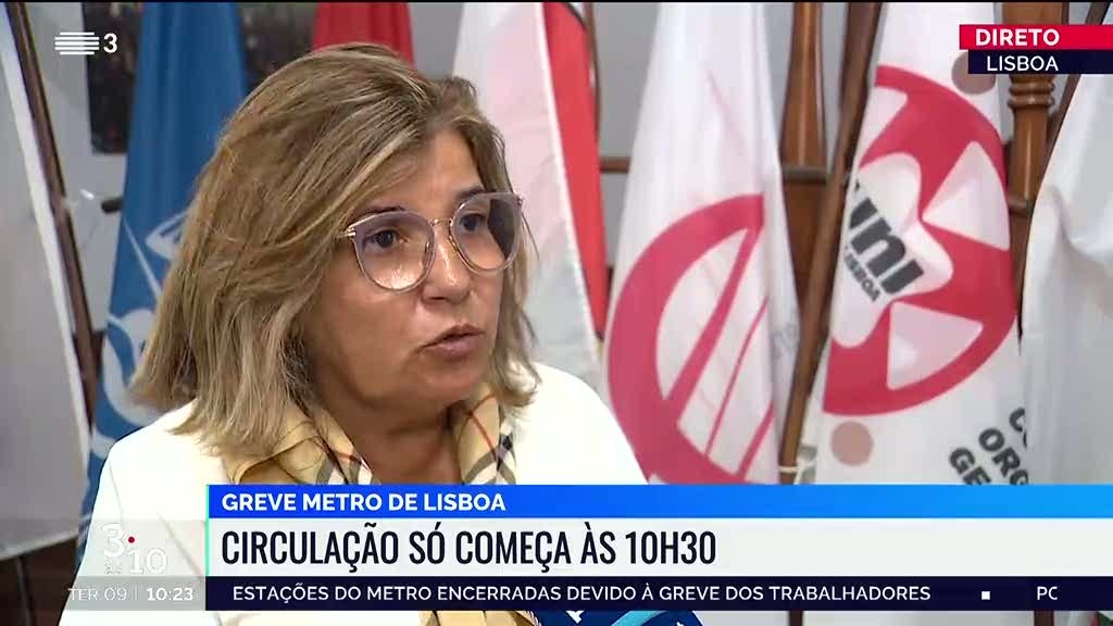 Metro em Lisboa esteve em greve parcial
