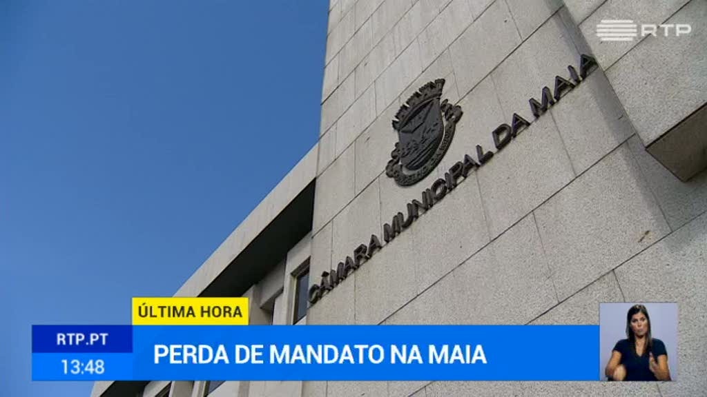 Confirmada a perda de mandato do presidente da Câmara da Maia