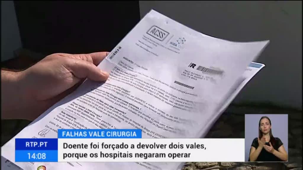 Utente Forçado A Recusar Vale Cirurgia Por Duas Vezes