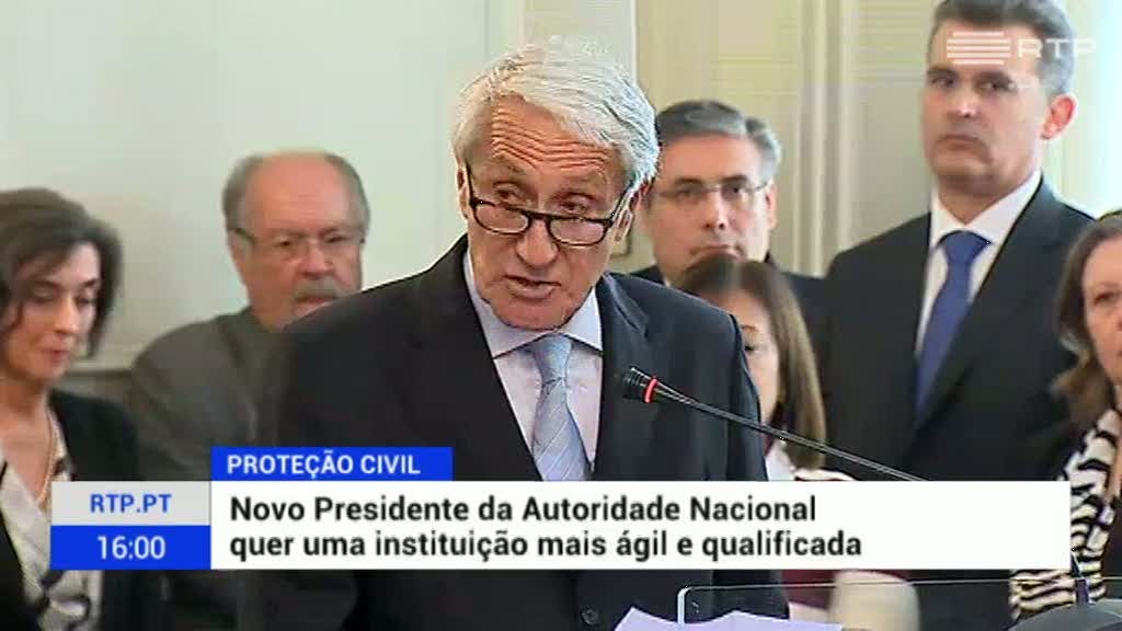 Novo presidente da ANPC quer uma instituição "mais ágil e qualificada"
