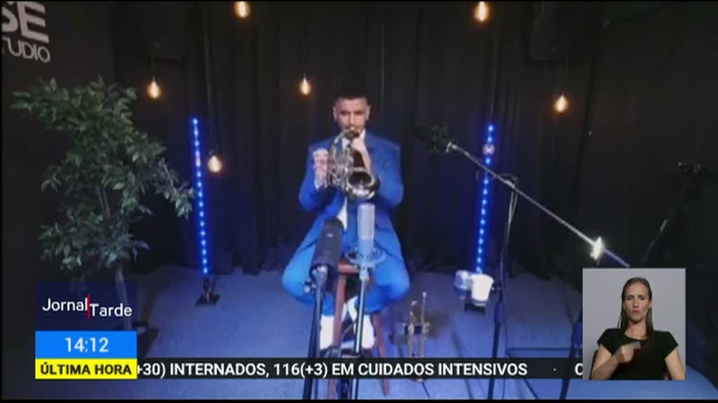 Luís Martelo. Trompetista português considerado o terceiro melhor do mundo