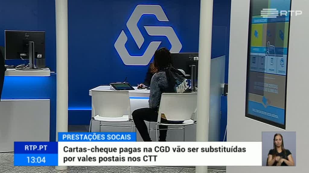 Segurança Social deixa de enviar cartas-cheque a 100 mil beneficiários ...
