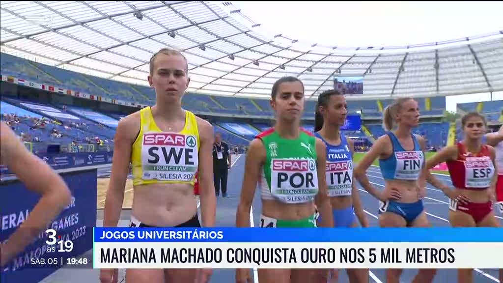 Jogos Universitários. Mariana Machado conquista ouro nos 5 mil metros