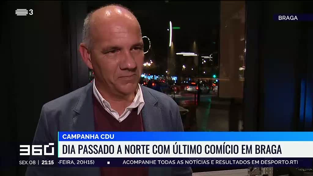Paulo Raimundo diz que "é a CDU quem tem as respostas" para os eleitores