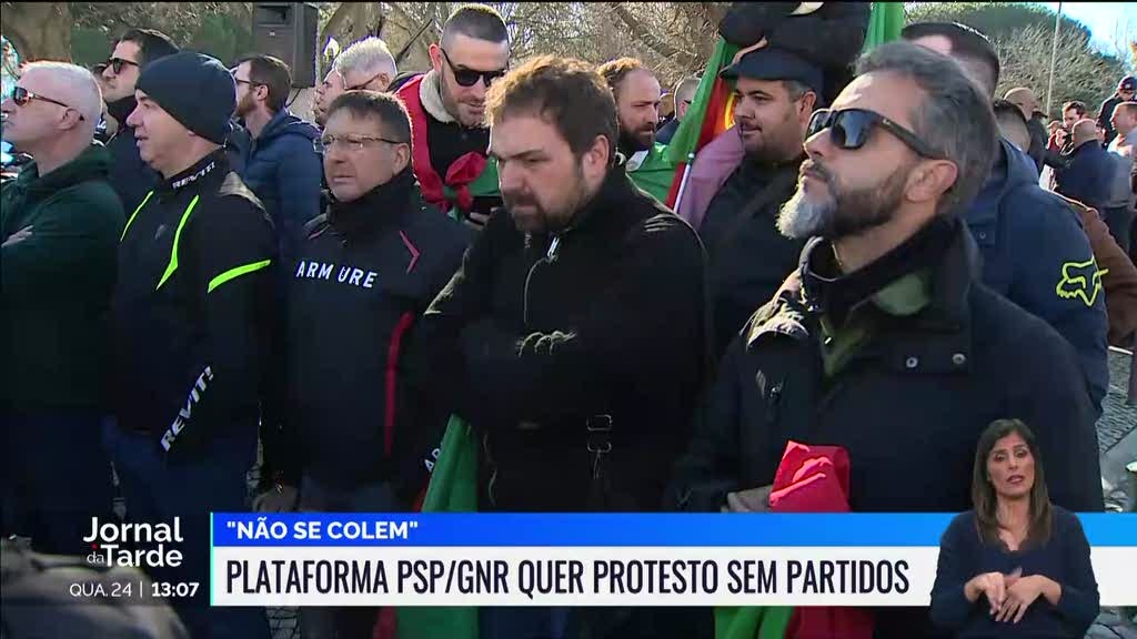 Plataforma Da Psp E Gnr Não Quer Que Partidos Se Colem Ao Protesto
