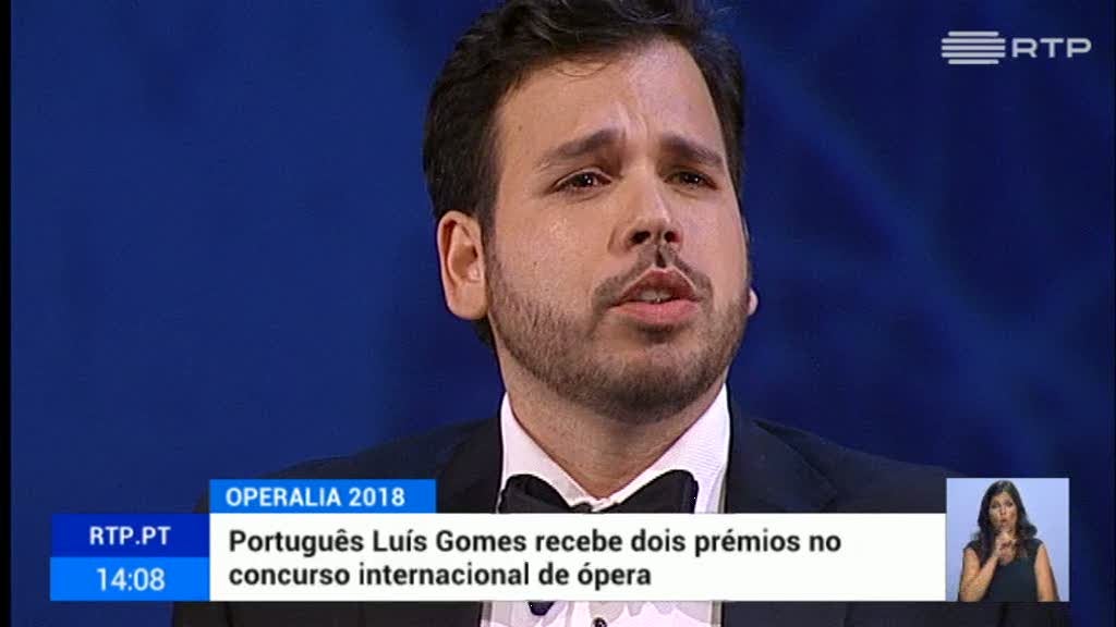 Tenor português Luís Gomes vence dois prémios no concurso international ...