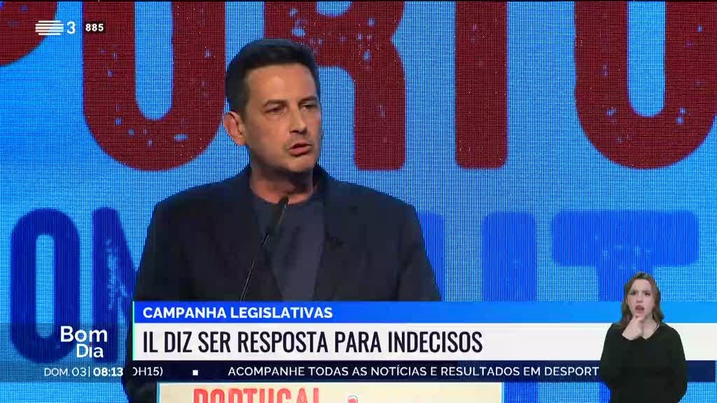 Rui Rocha diz que a IL é a resposta para os indecisos