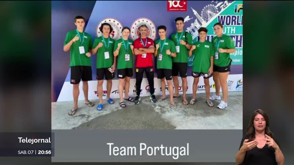 Taça do Mundo Muaythai. Gonçalo Noites e Maria Mariani conquistam ouro