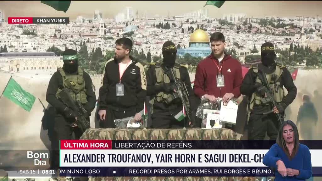 Israel começou a libertar presos palestinianos após entrega de reféns ...