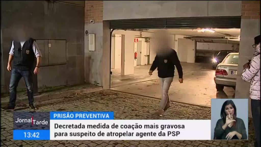 Prisão Preventiva Para Suspeito De Atropelar Agente Da Psp