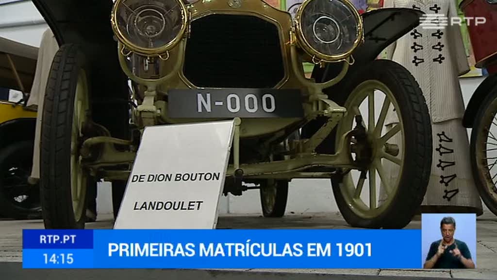 Novas matrículas em Portugal
