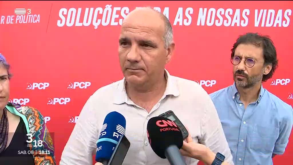 Paulo Raimundo diz que Costa não pode desvalorizar nova demissão