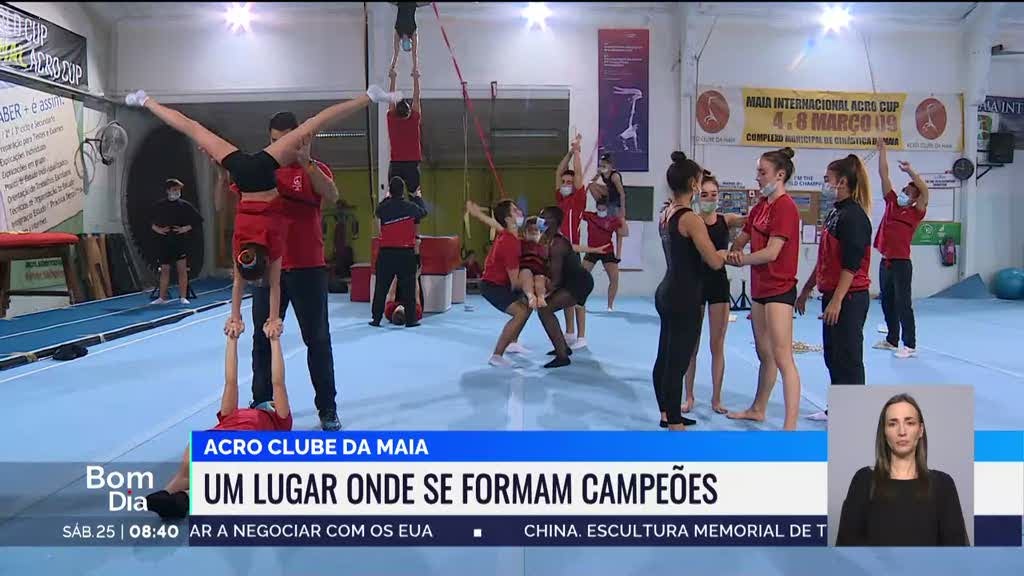 Acro Clube da Maia. Um lugar onde se formam campeões