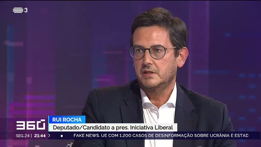 Rui Rocha diz que Iniciativa Liberal é o "principal opositor" do PS