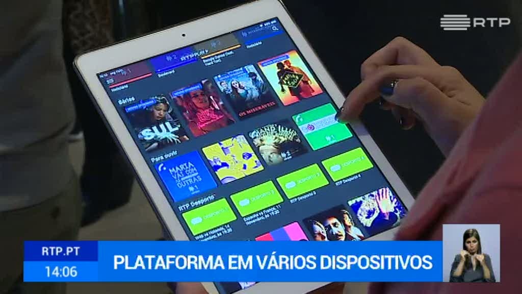 Já está disponível a nova aplicação da RTP Play